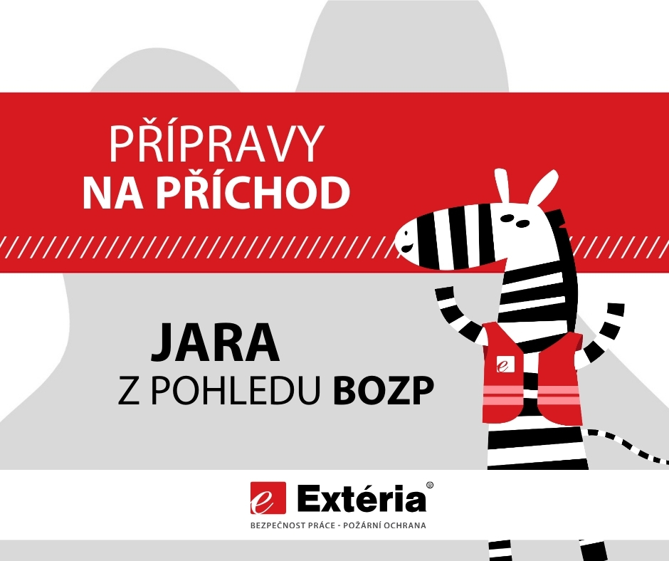 Přípravy na příchod jara: Důležité kroky z pohledu BOZP - Extéria, s.r.o.